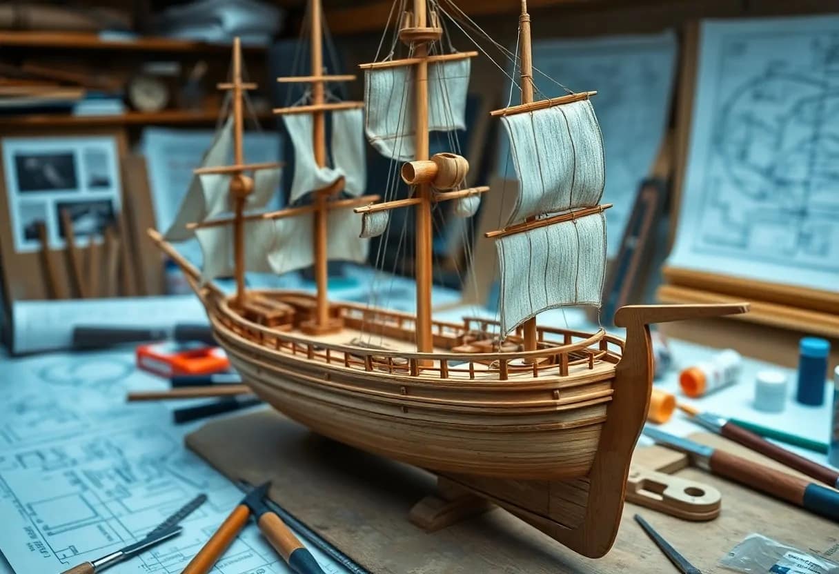 Consigli per costruire un modellino navale da zero